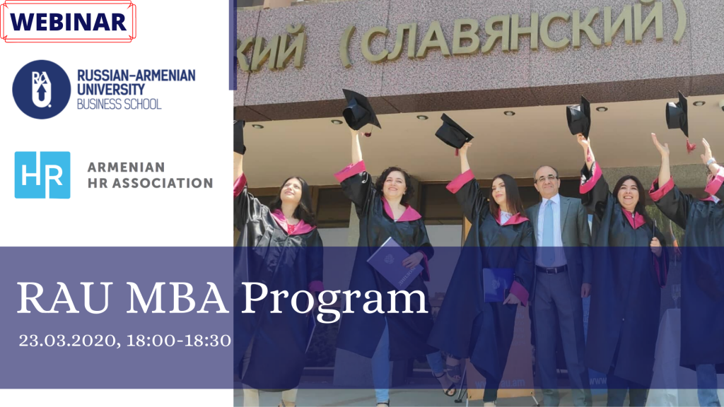 Russian-Armenian University MBA Program Presentation - Armenian HR ...